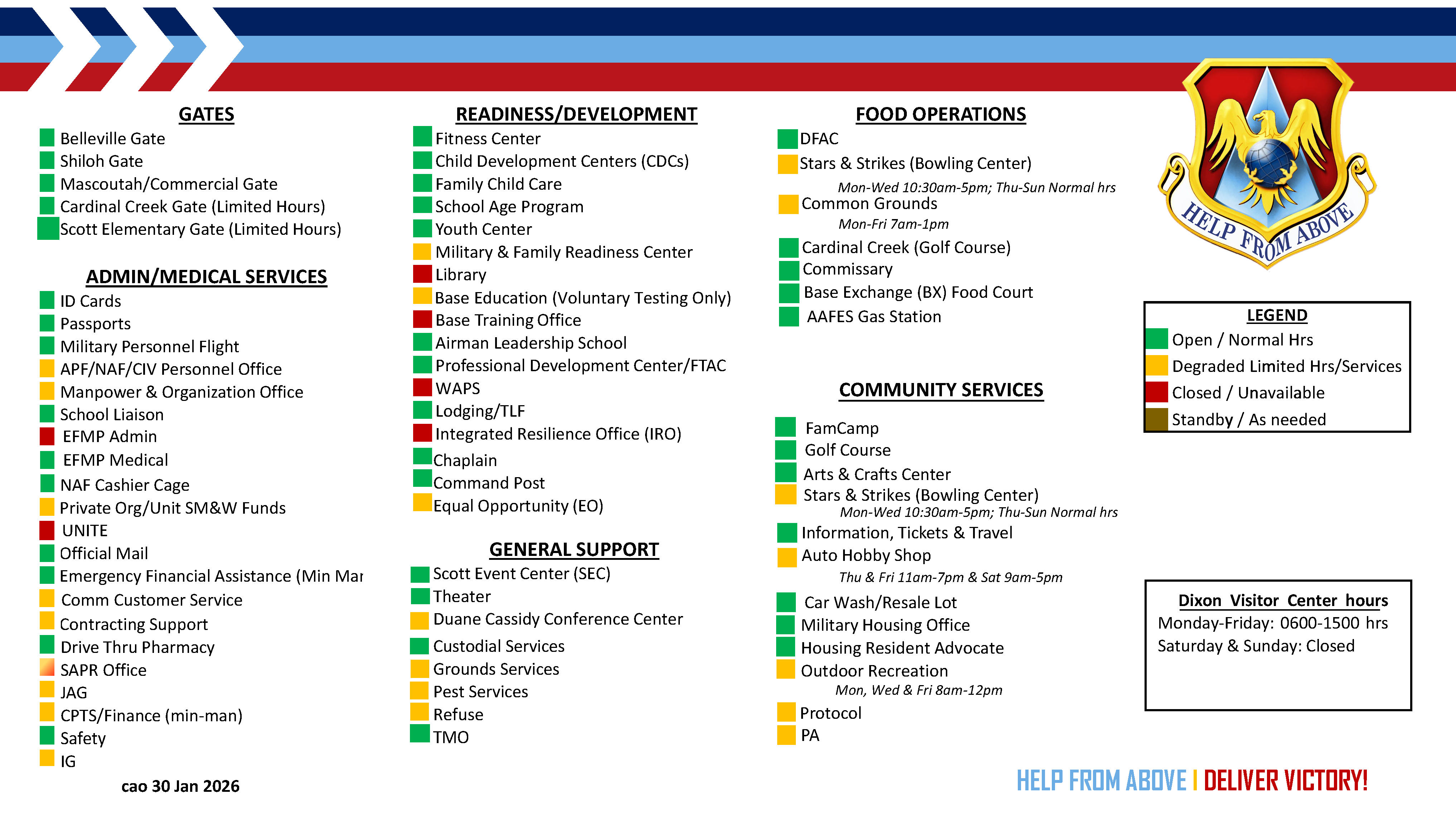 Scott Air Force Base > Home > Lapse in Appropriations